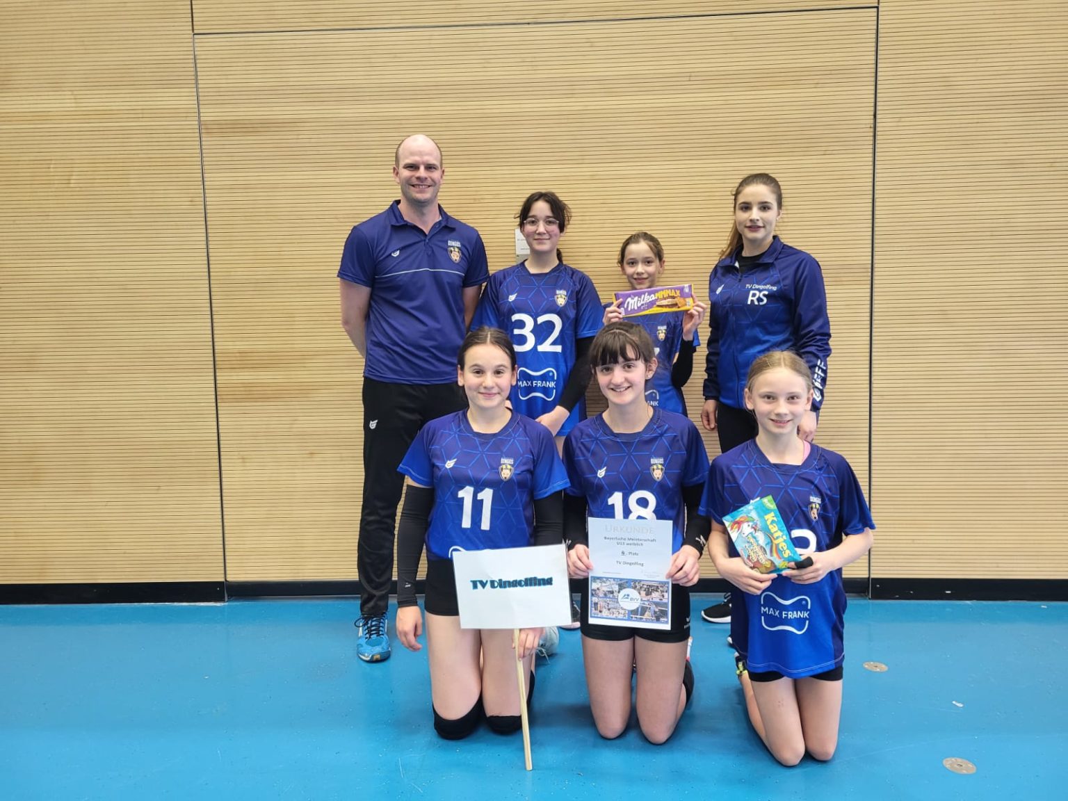 Volleyball - U13-Mädchen überraschen mit Platz vier bei Bayerischer ...